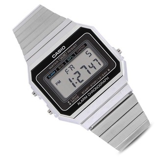Casio A700W-1A Digital Stainless Steel Strap Watch | Shopee Philippines