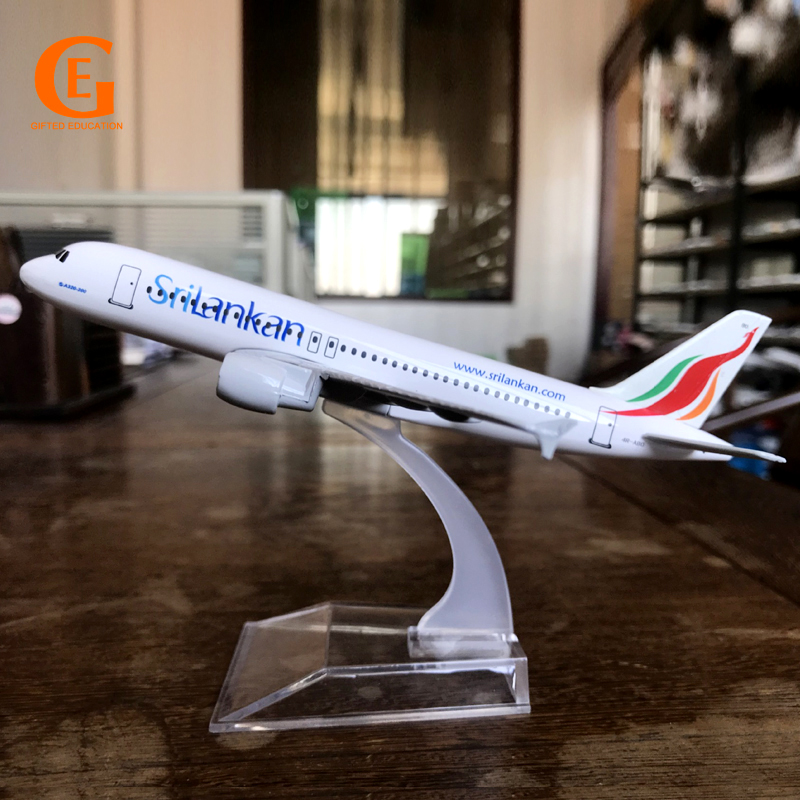 SriLankan Airlines A320 Aircraft Model Sri Lanka Airbus 320 Die-cast ...