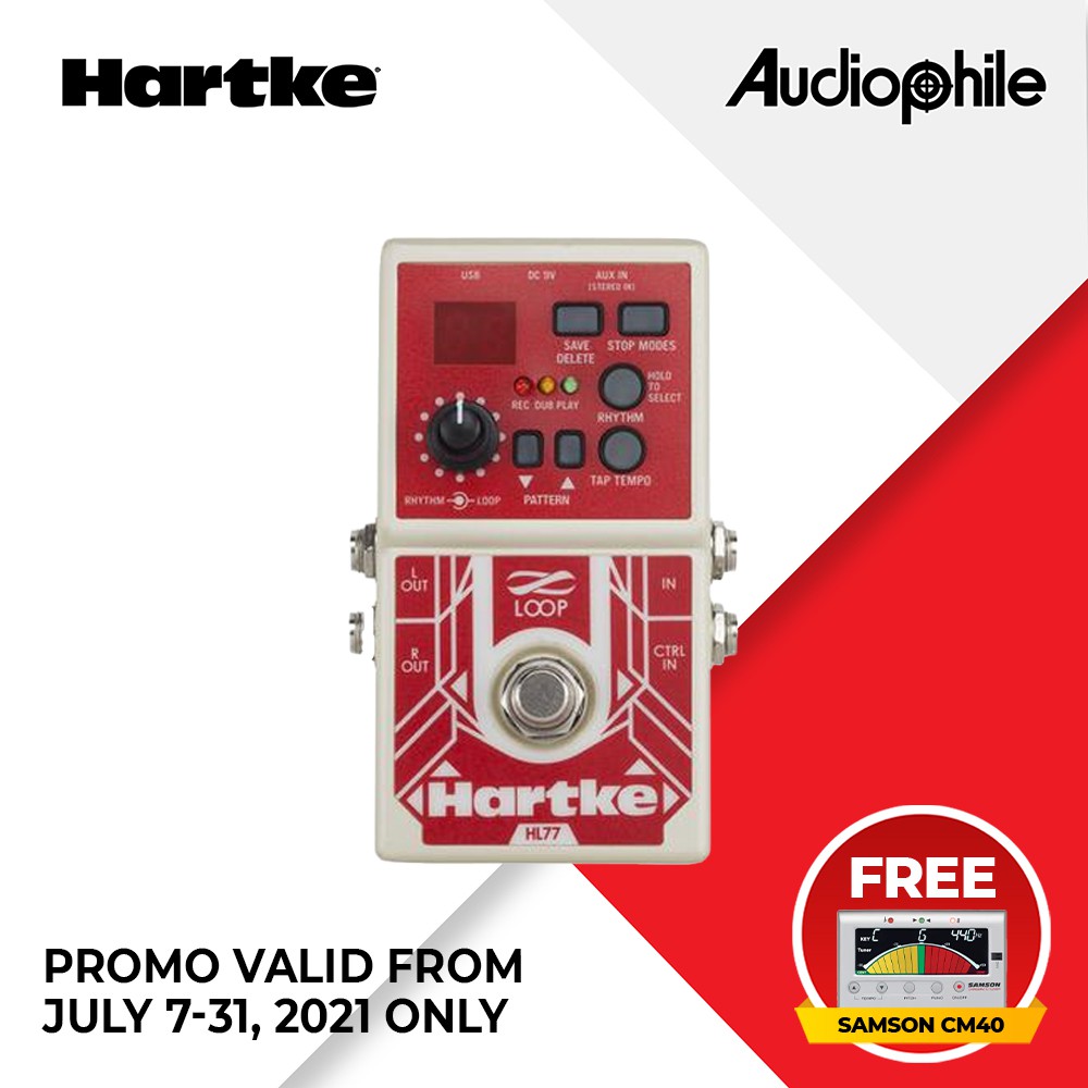 Hartke HL77 - Looper Pedal compact | Shopee Philippines