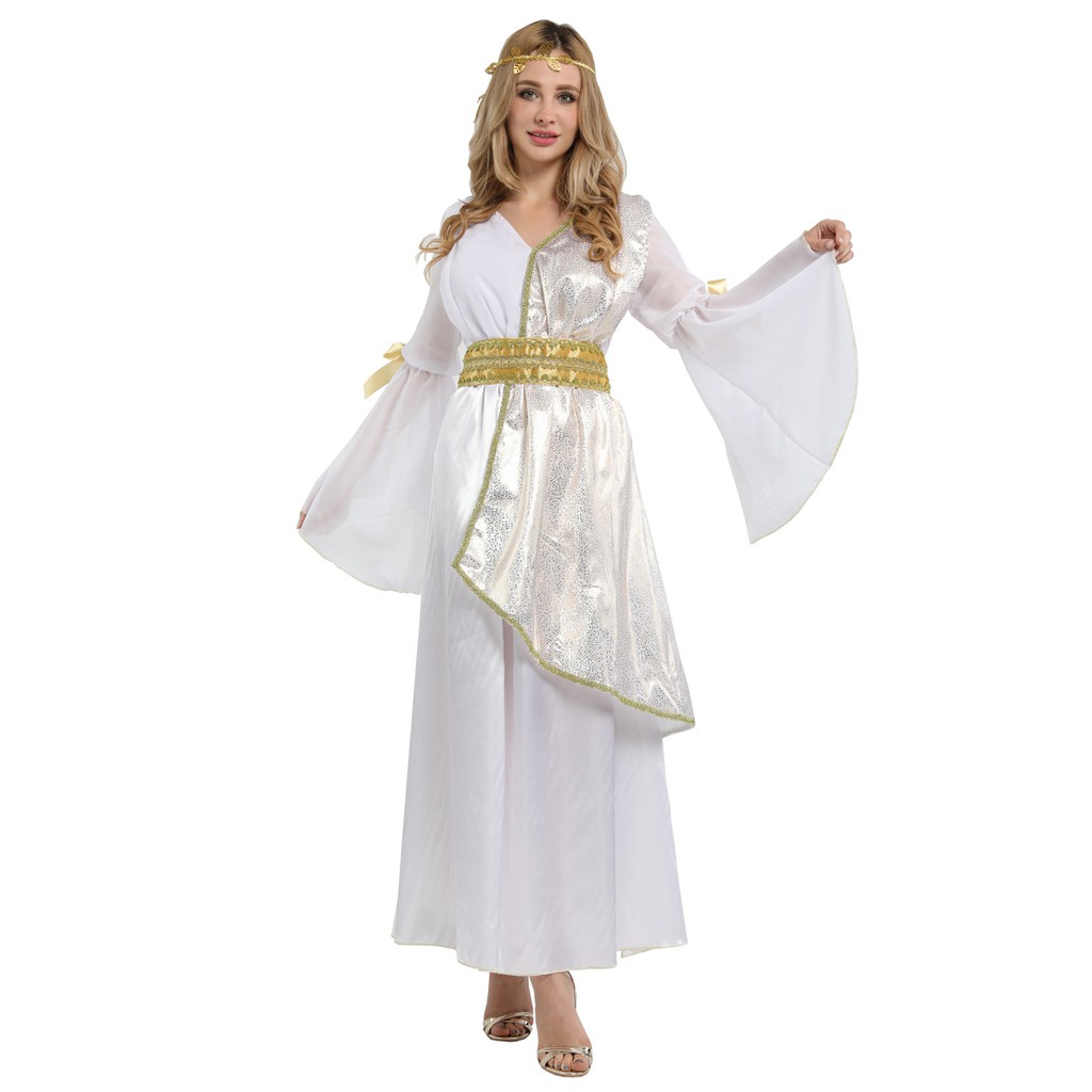 Greece Princess Costume Dress Athena Goddess Cosplay clothing Adult ...