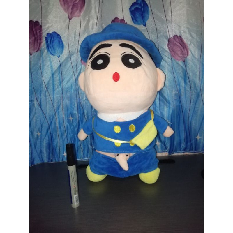 SHIN CHAN IN BLUE UNIFORM PLUSHIE | Shopee Philippines