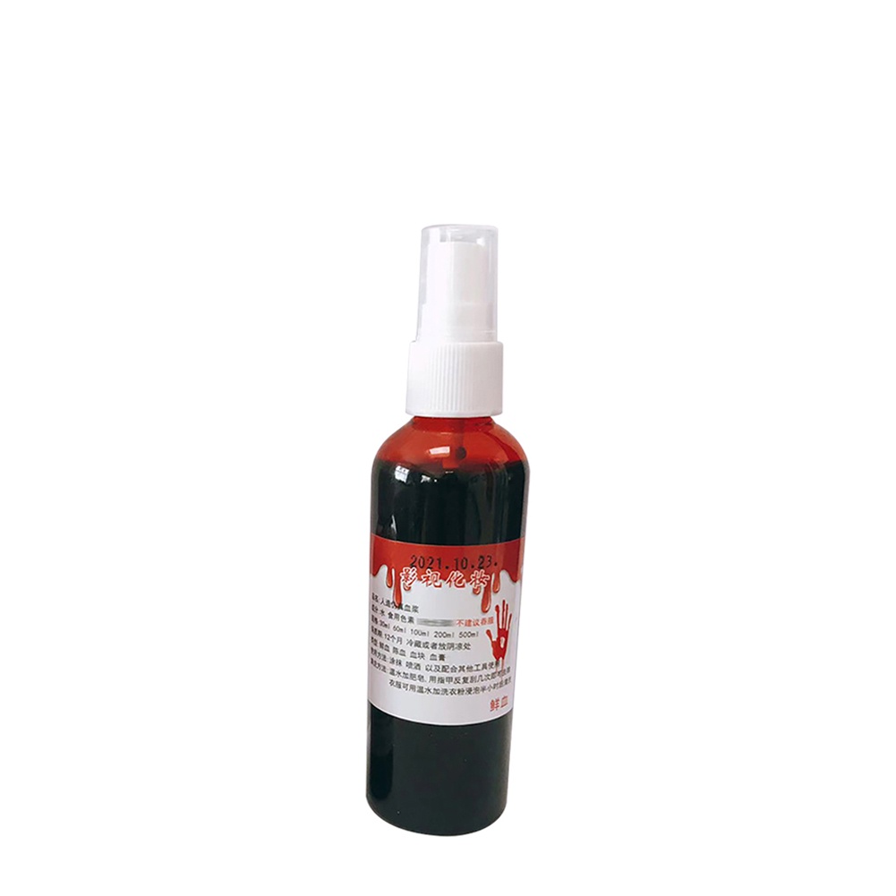 100ml Halloween Party Realistic Fake Blood Spray Artificial Pseudo ...