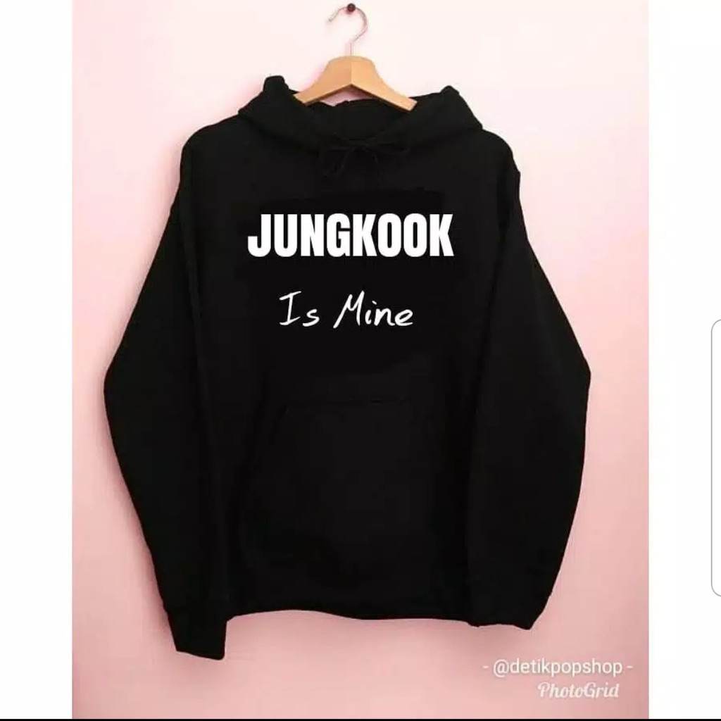 Hoodie SWEATER Tops Jacket BTS BT21 JUNGKOOK JIMIN JIN JHOPE RM SUGA TAEHYUNG IS MINE KPOP ...