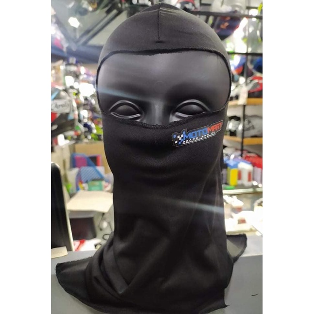 BALACLAVA PLAIN (BLACK BONNET) MOTOMART | Shopee Philippines