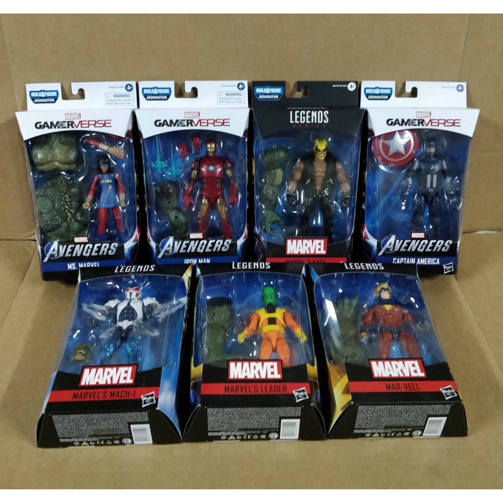 Marvel Legends Gamerverse Abomination BAF Set of 7 | Shopee Philippines