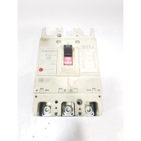 Circuit Breaker 3Phase 125A & 225A NF250-CW/CV MCCB MITSUBISHI(Original ...