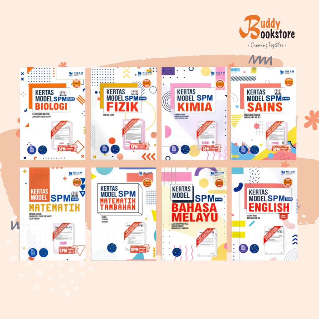 (Buddybookstore)SPM Kssm Nilam Paper Model (2021) | Shopee Philippines