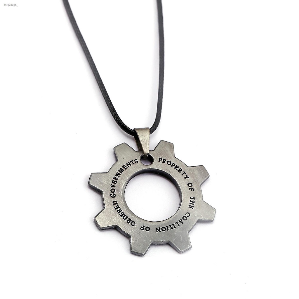 New game peripheral Gears of War war machine gear logo alloy pendant ...