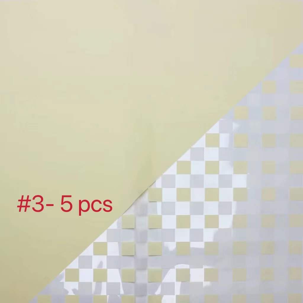 58*58cm 5/20pcs Rubik's cube transparent plaid opp cellophane ...
