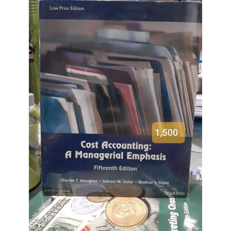 cost accounting: a managerial emphasis by horngren | Shopee Philippines