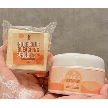 G21 Pure Kojic Bleaching Scrub 300g PURE KOJIC BLEACHING SCRUB SOAP 10x ...