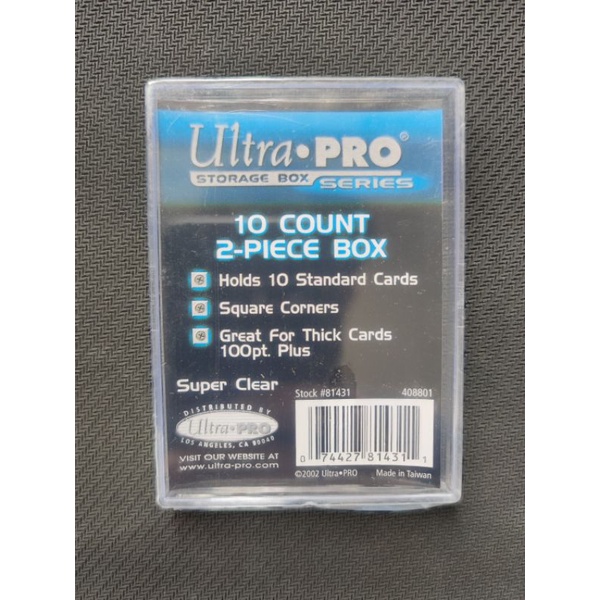 Ultra PRO storage box super clear | Shopee Philippines