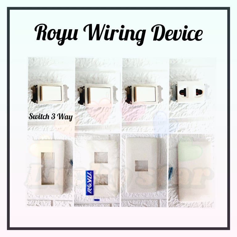 ROYU CLASSIC SERIES WIRING DEVICE BLANK PLATE/ PLATE/ OUTLET/ SWITCH ...
