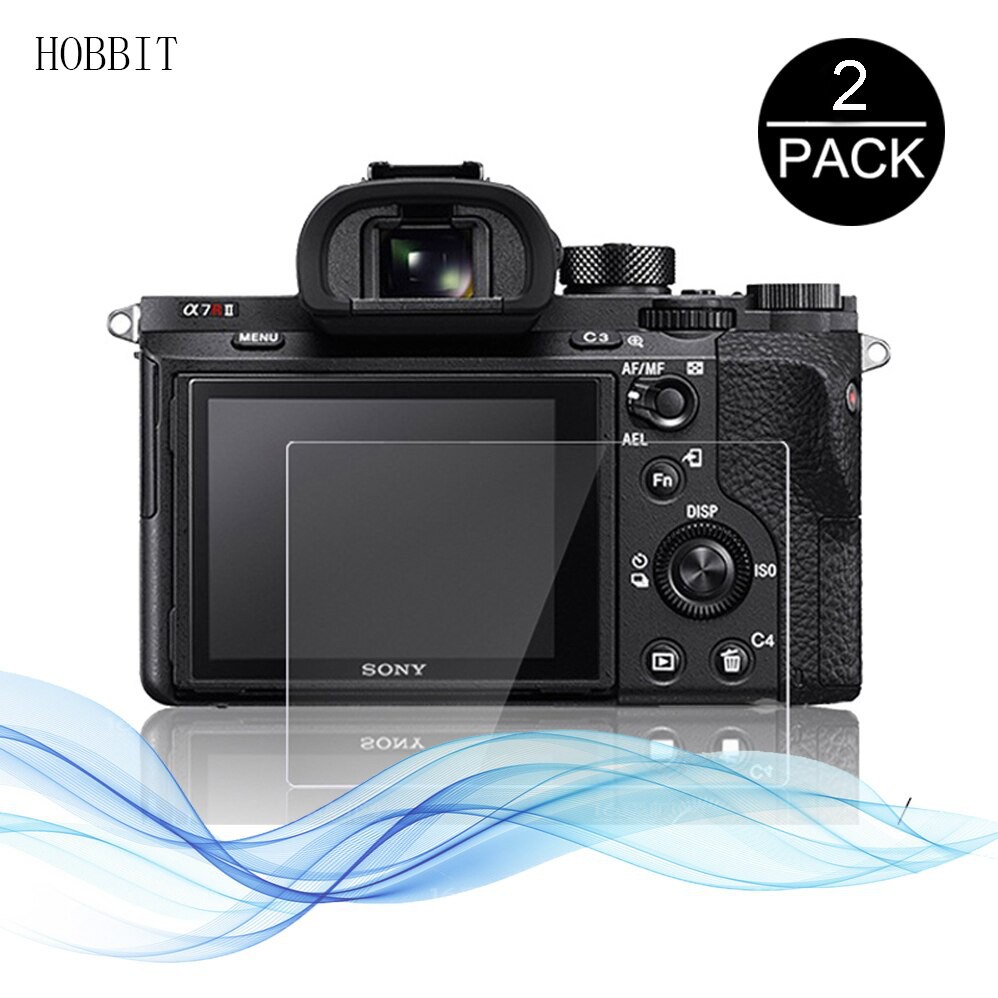 2PCS Tempered Glass Screen Protector for Sony A7 II III A7S A7R IV A99 ...