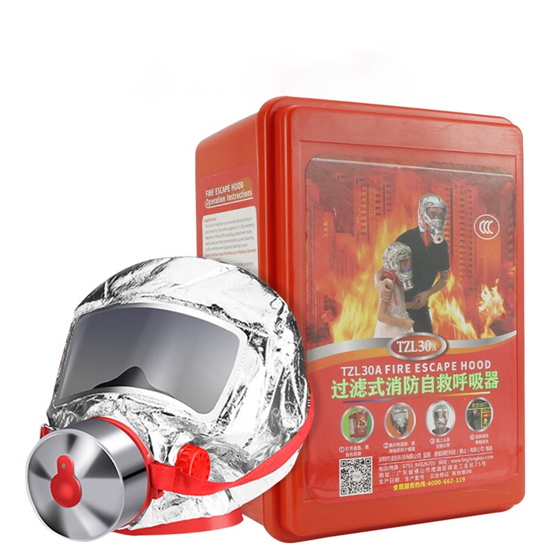 Safety Fire Escape Mask Emergency Rescue Mask Emergency Equipment Smoke ...