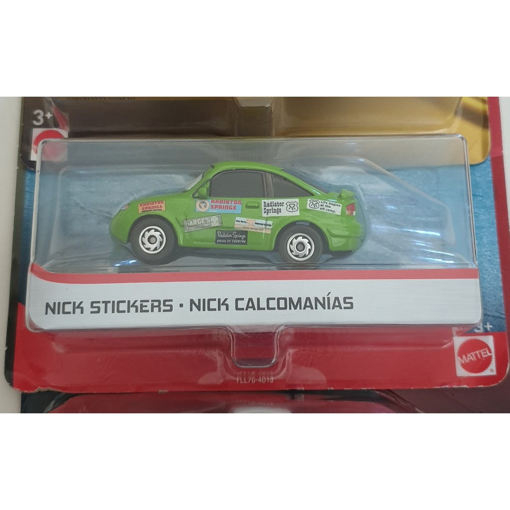 Disney Pixar CARS - Nick Stickers (1:55 Scale) | Shopee Philippines