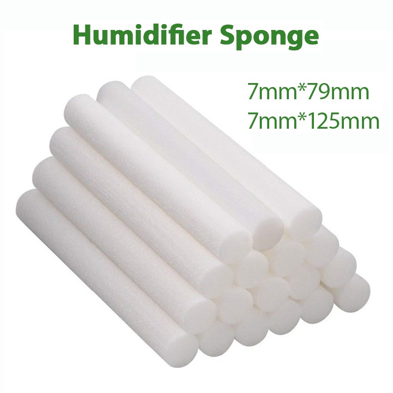 Humidifier Filter Cotton Swab 7*79mm 7*125mm 1pcs Sponge Filter for ...