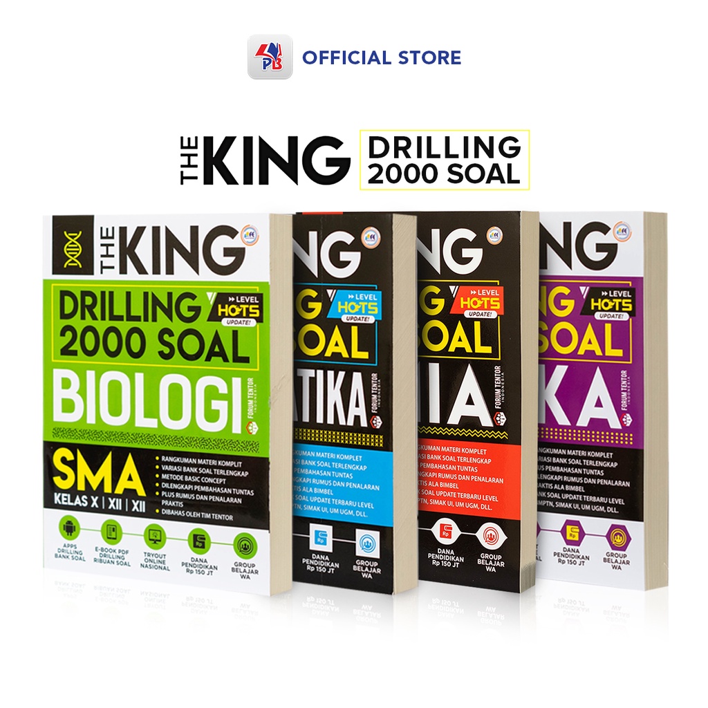 The King Question Book: Drilling 2000 Biology / Mathematics / Chemistry ...