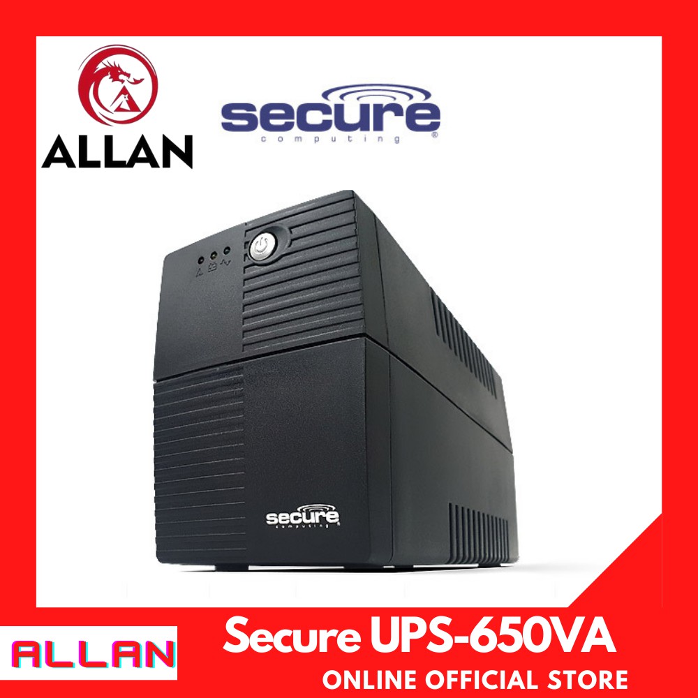 Allan Secure 650VA UPS with built in AVP | Shopee Philippines