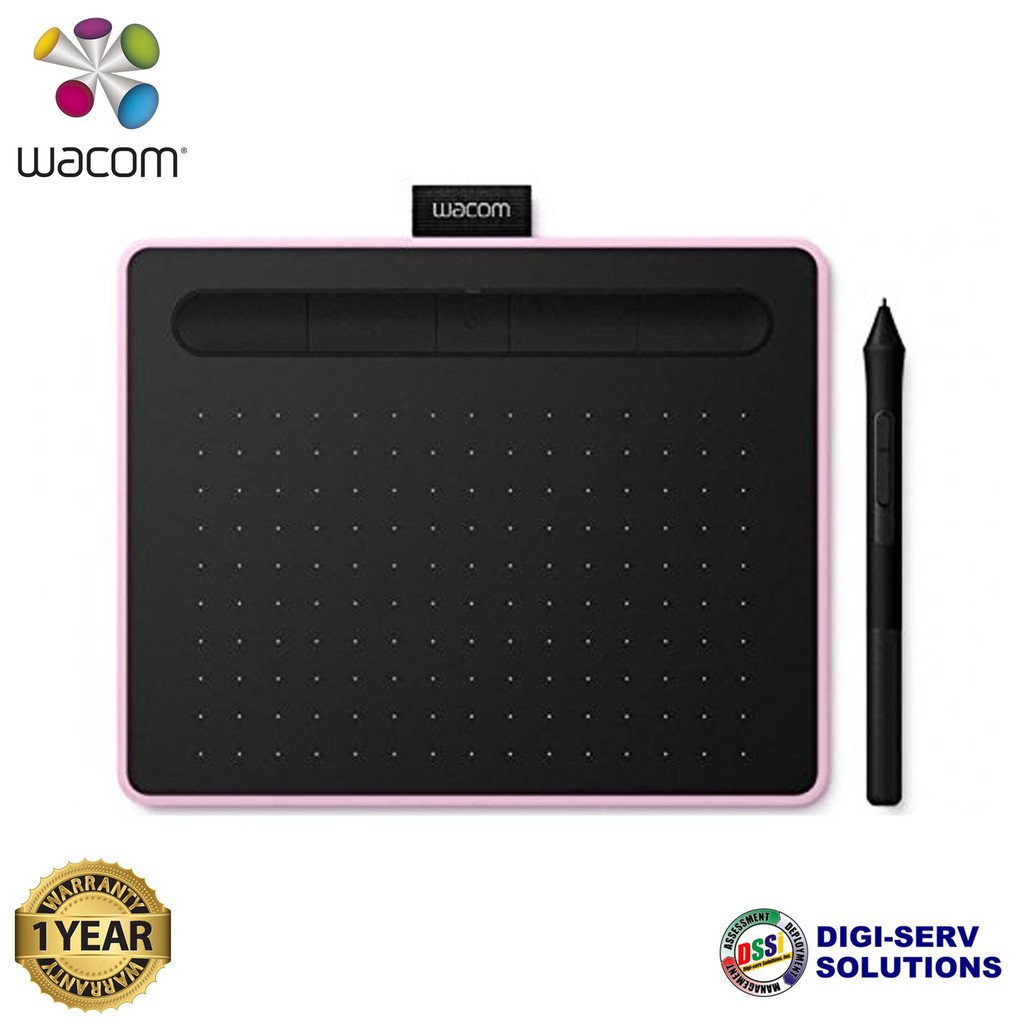 Wacom CTL-4100WL Intuos Small Bluetooth Pen Tablet CTL-4100WL/P0-CX ...