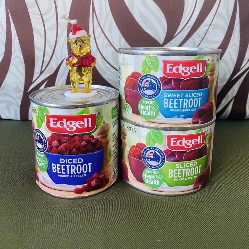 Edgell Beetroot Baby Beets, Diced, Sliced or Sweet Sliced. 425g. MADE ...