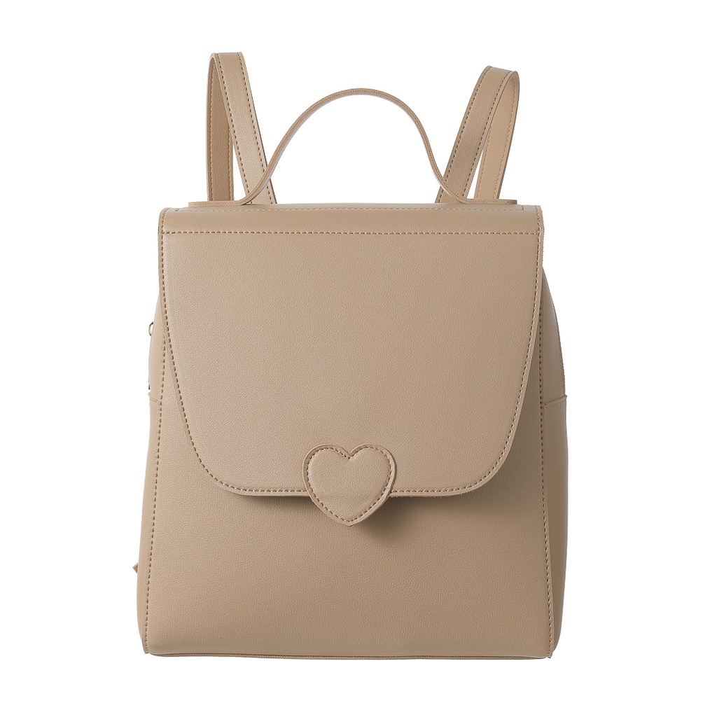 MINISO Solid Color Flap Over Backpack | Shopee Philippines