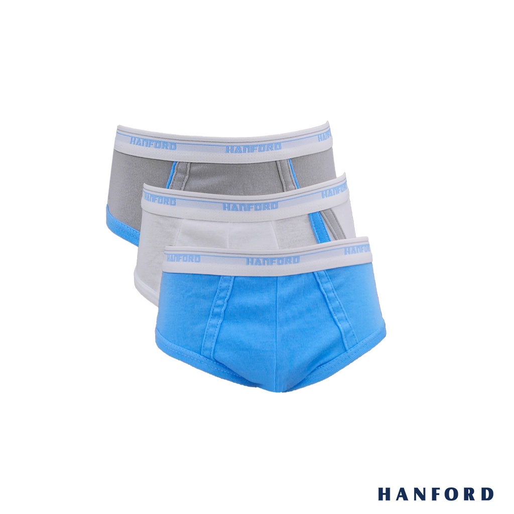 Hanford Kids Premium Cotton Hipster Briefs w/ Contrast Taping ...