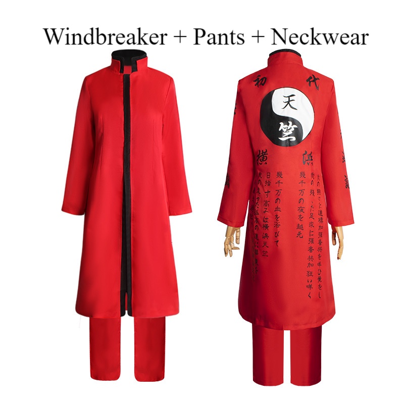 Anime Tokyo Revengers Izana Kurokawa Rindo Haitani Cosplay Black Red ...