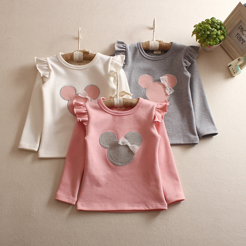 COD Ready Stock Girls Tops For Kids Blouse Toddler Bottom Clothing ...