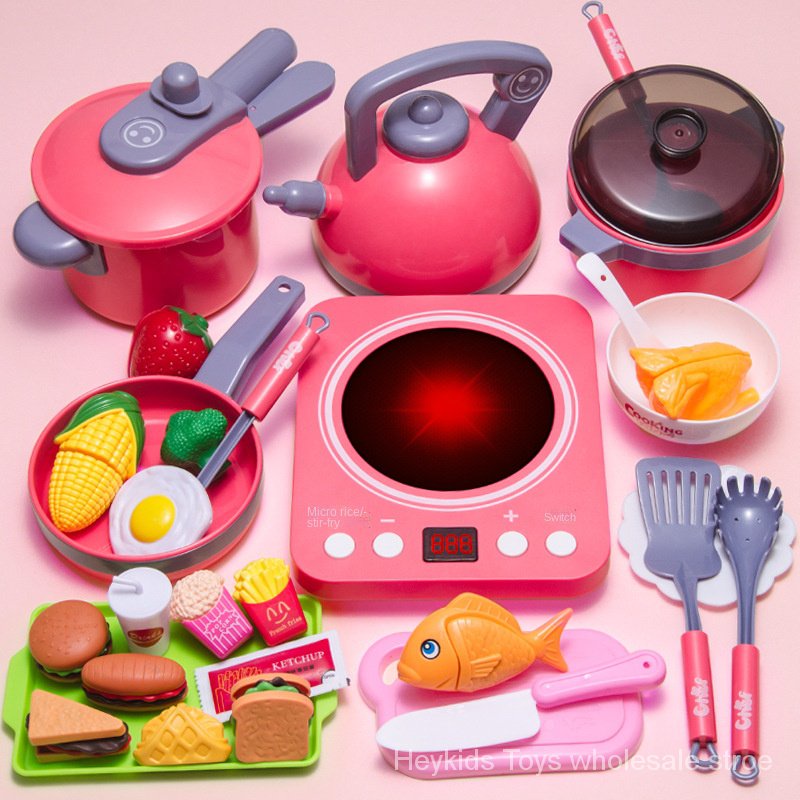 Kitchen toys for girls Simulation Kitchen set for kids Children Pretend ...