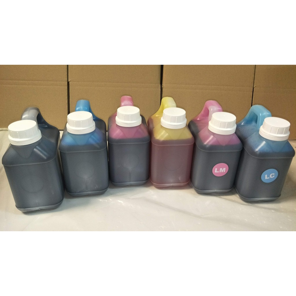 HP Compatible Dye Ink (1L) - (CMYKLcLm) | Shopee Philippines