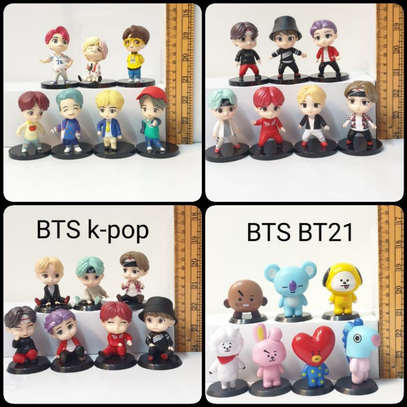 Kpop BTS Action Figure BT21 Idol Star / Decoration / Collection ...