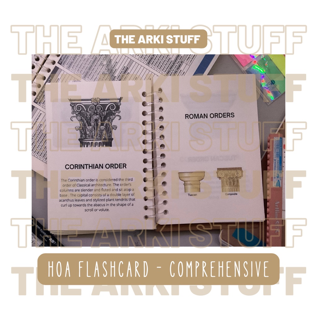 History of Architecture Flashcard - Comprehensive | Shopee Philippines
