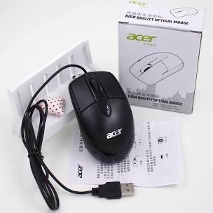 SYT SHOP ACER LAPTOP USB WIRED MOUSE （WHITE） | Shopee Philippines