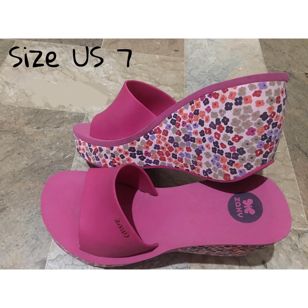 ZOXY HIGH WEDGED (BIG DISCOUNT) | Shopee Philippines