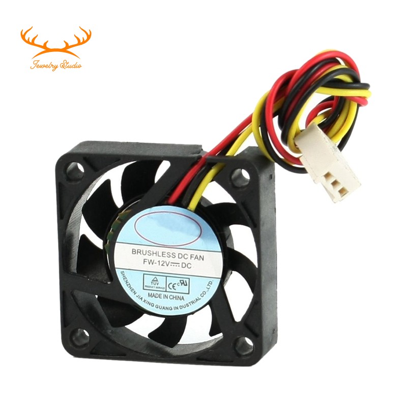 ☀SALE☀40mm x 40mm x 10mm 3Pin 12V DC Brushless PC Computer Cooling Fan ...