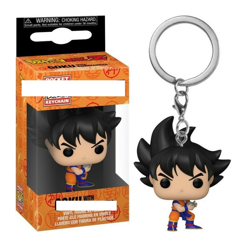 Funko POP Dragon Ball Blue Hair Monkey King Vegeta Keychain Dragon Ball ...