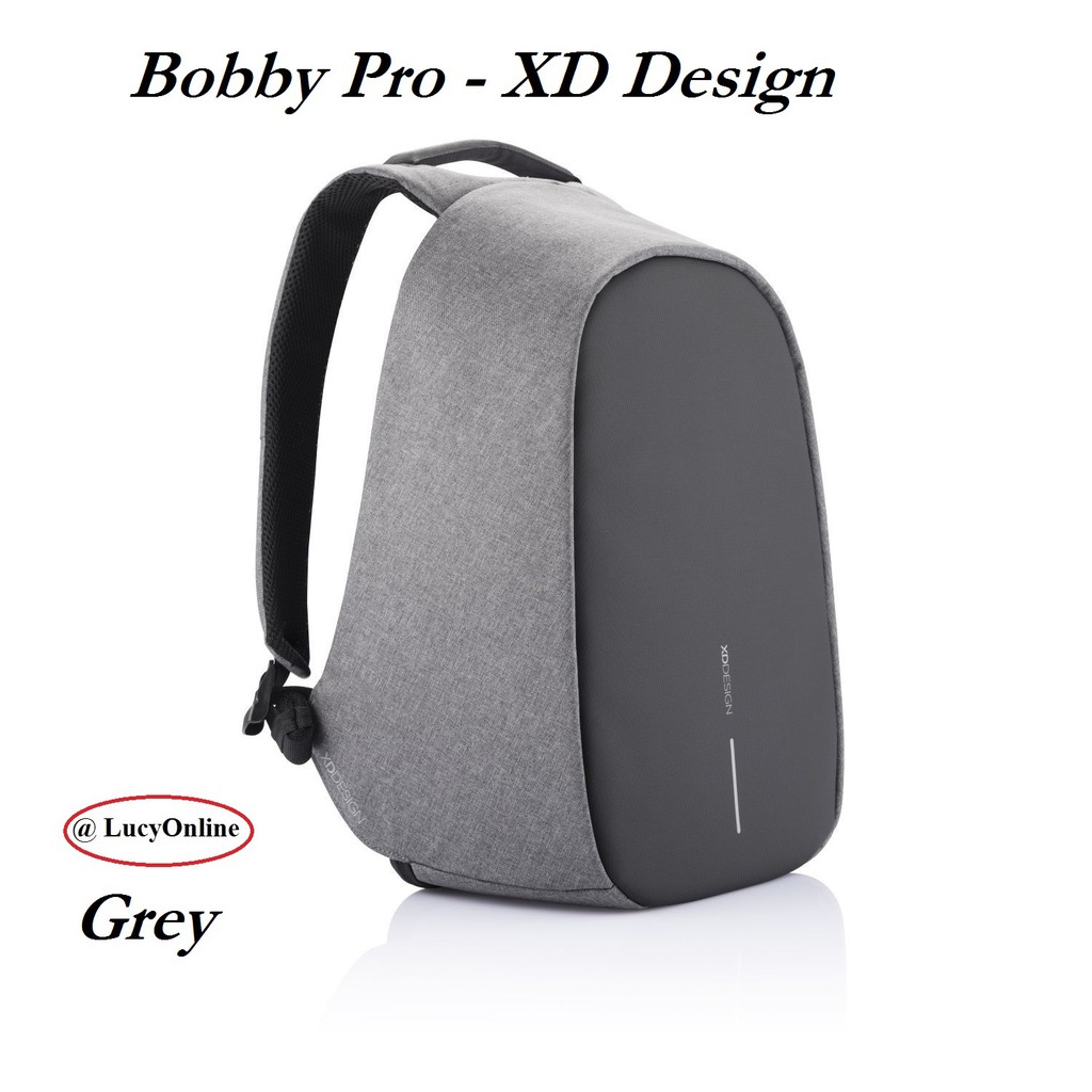 XD-Design Bobby Pro anti-theft cut-proof backpack - Grey | Shopee Philippines