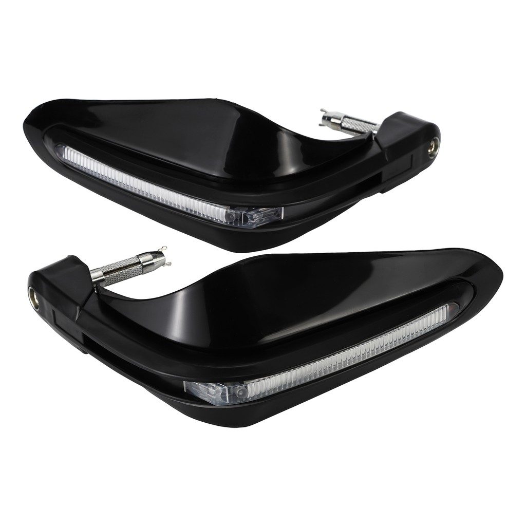 Original Universal Motorcycle Handguards with LED Light Crash Guard ATV ...