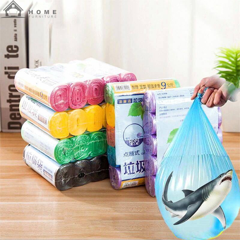 5Rolls/100 Pcs 45cm*50cm Disposal Garbage Bag Rubbish Bags【Spot ...