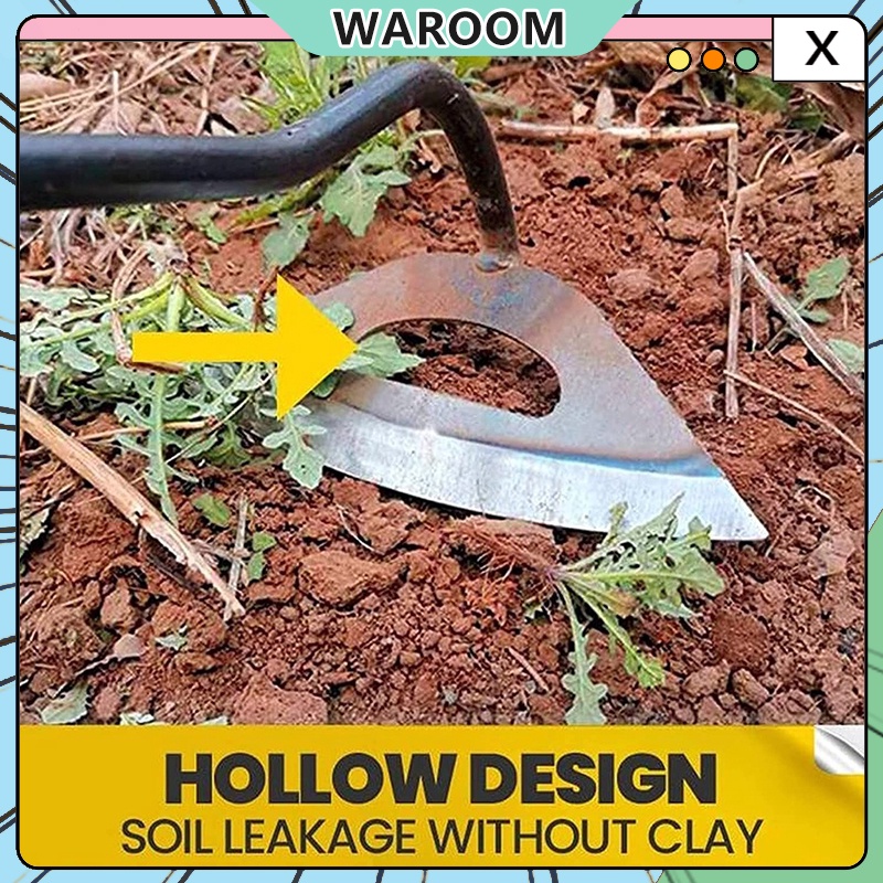 Steel Gardening Hoe Garden Hallow Hoe Asarol For Garden Gardening Soil ...