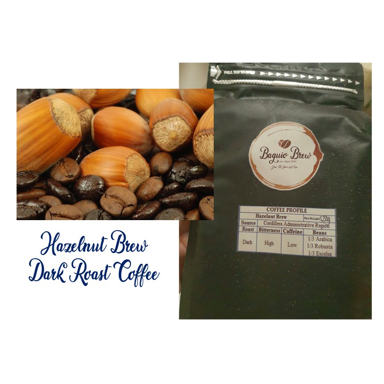 Hazelnut Brew Dark Roast Coffee | Shopee Philippines