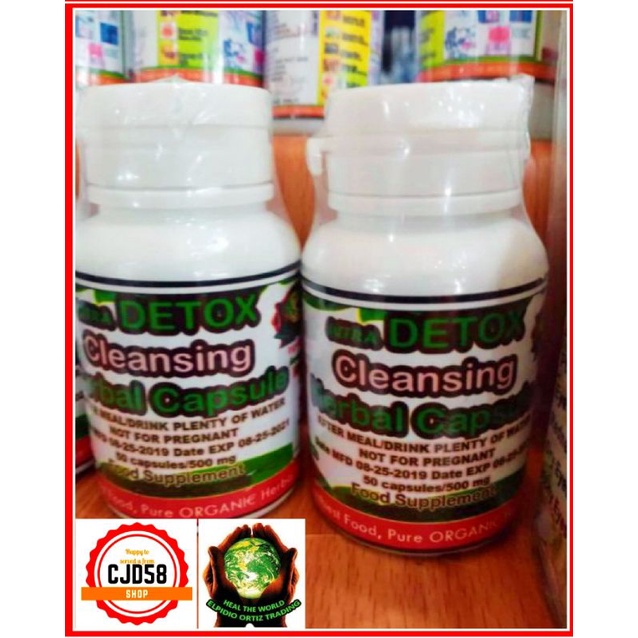 ultra Detox Cleansing Herbal Capsule. (50capsule) | Shopee Philippines