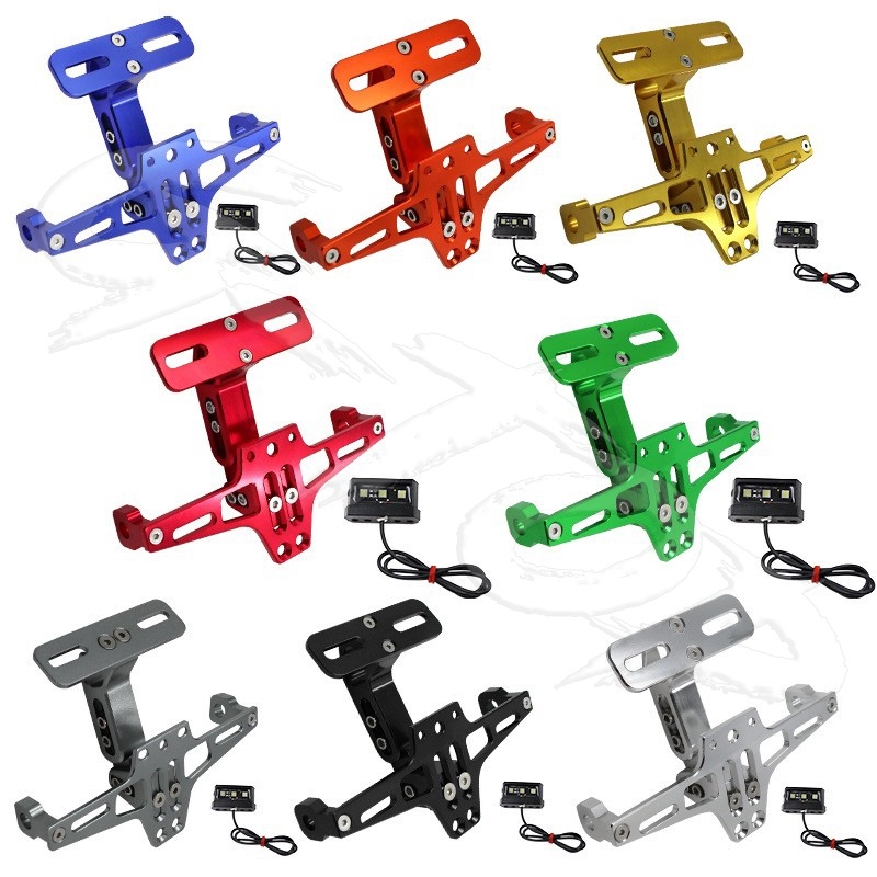 Motorcycle Accessories Replacement Foldable License Plate Frame MT74 ...