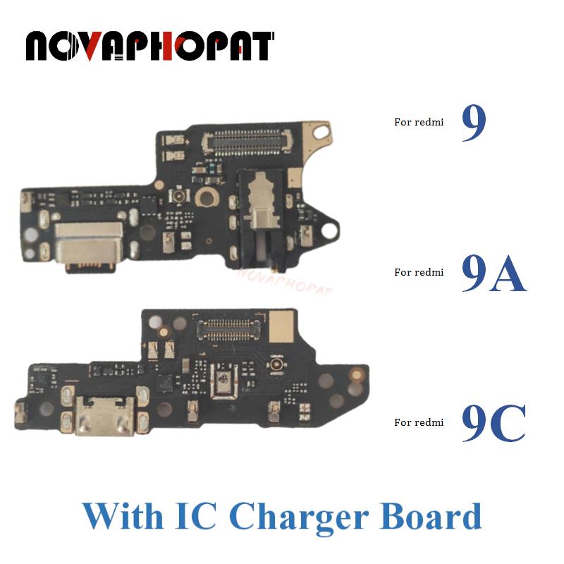 Novaphopat For Xiaomi Redmi 9 9C 9A USB Charging Port Dock Plug ...