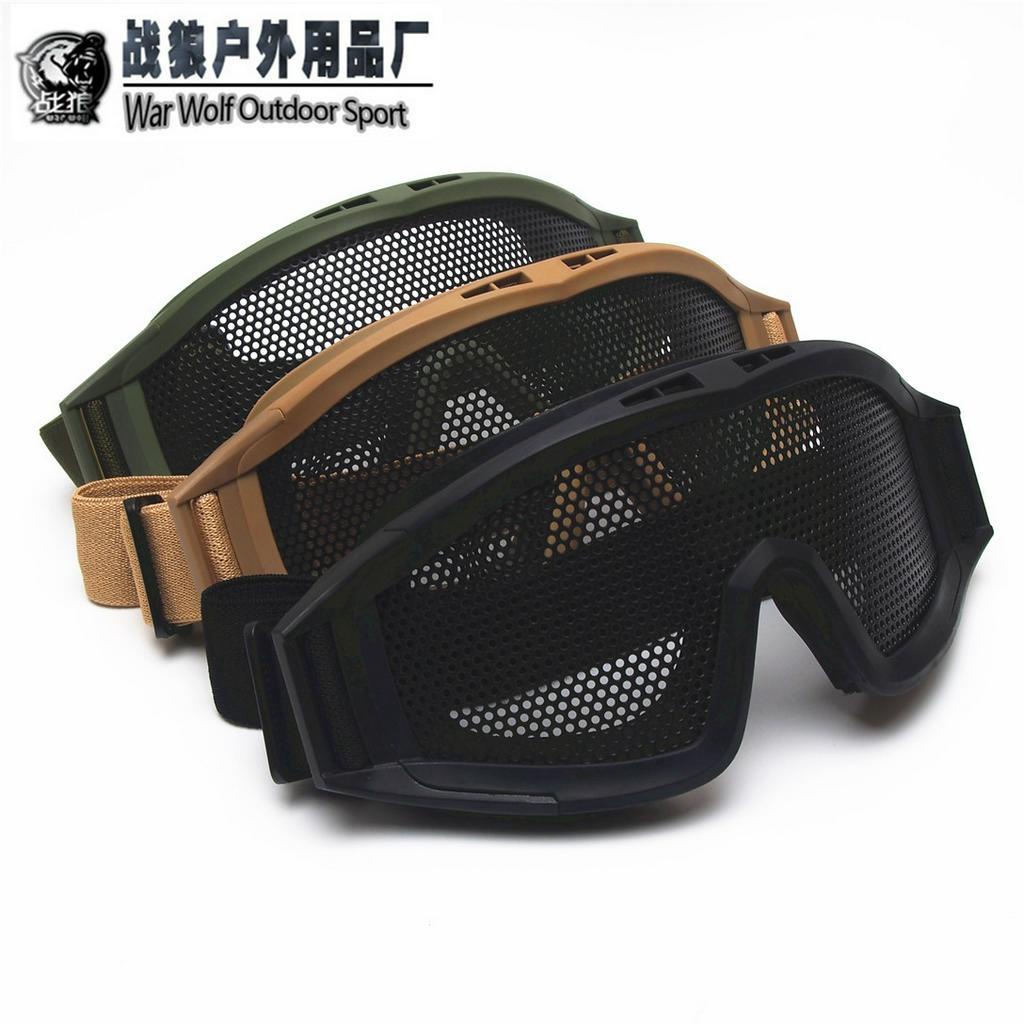 【ready stock】CS Tactical Military Goggles Outdoor Sports Safe Goggles ...