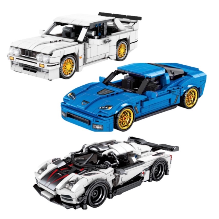 Car Building Blocks Toy with Pullback Feature | Shopee Philippines