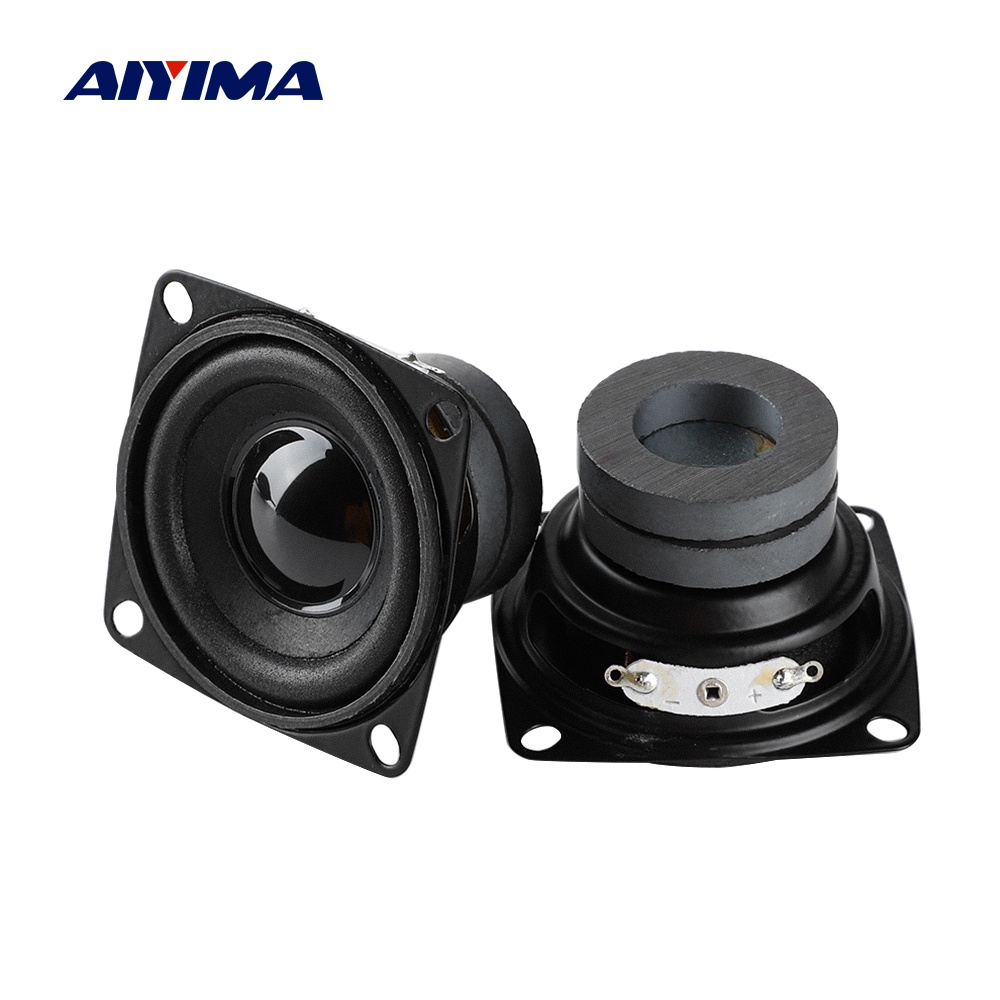 AIYIMA 2Pcs Mini Audio Portable Speakers 8 Ohm 10W Full Range ...