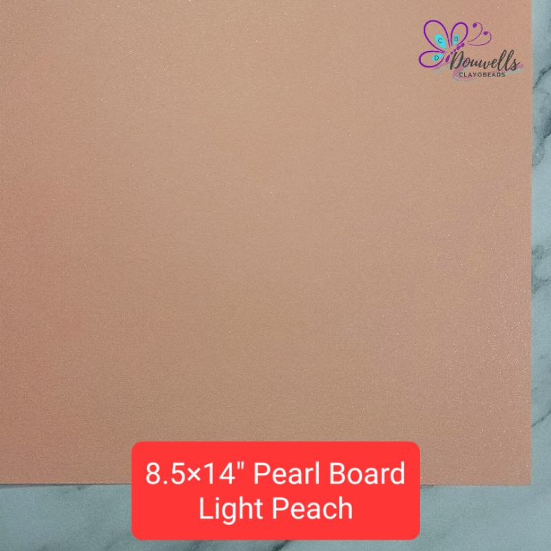 8.5×14" PEARL PAPER 10 Sheets Specialty Board for Invitation Envelop ...