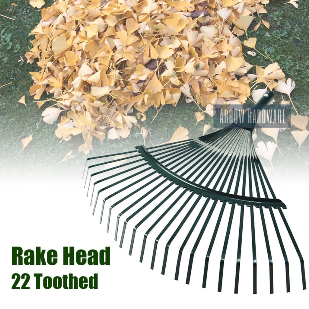 Electric COD 22 Teeth Grass Rake Head Garden Leaf Rake Cleaning Tool ...